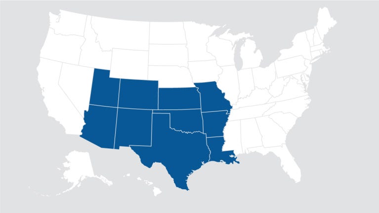 Southwest Central Region