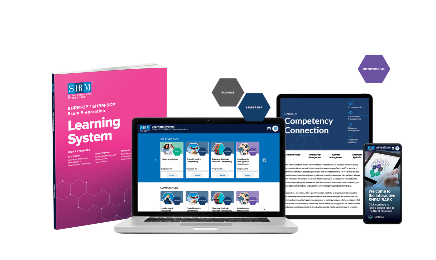 Self-Study | SHRM Exam Preparation