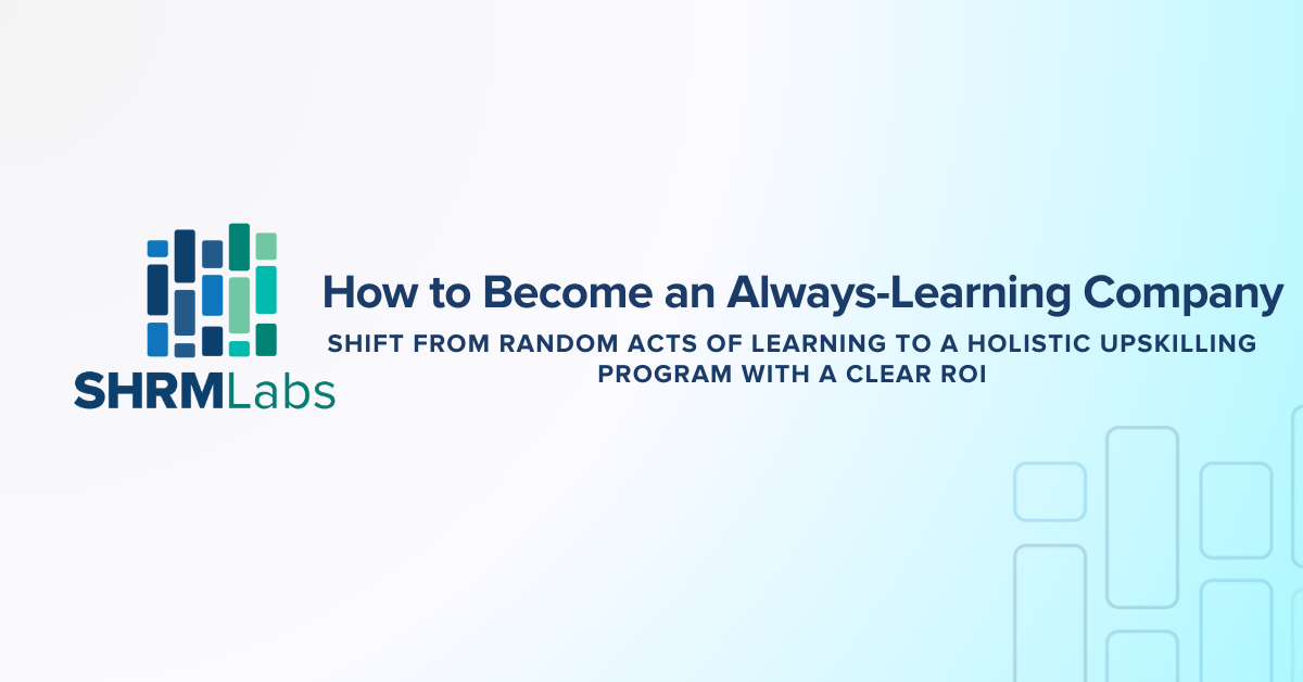 How to Become an Always-Learning Company