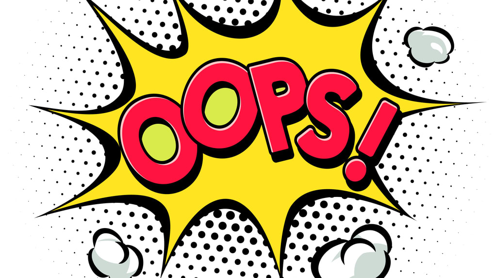 Don't Hide Mistakes. Learn from Them